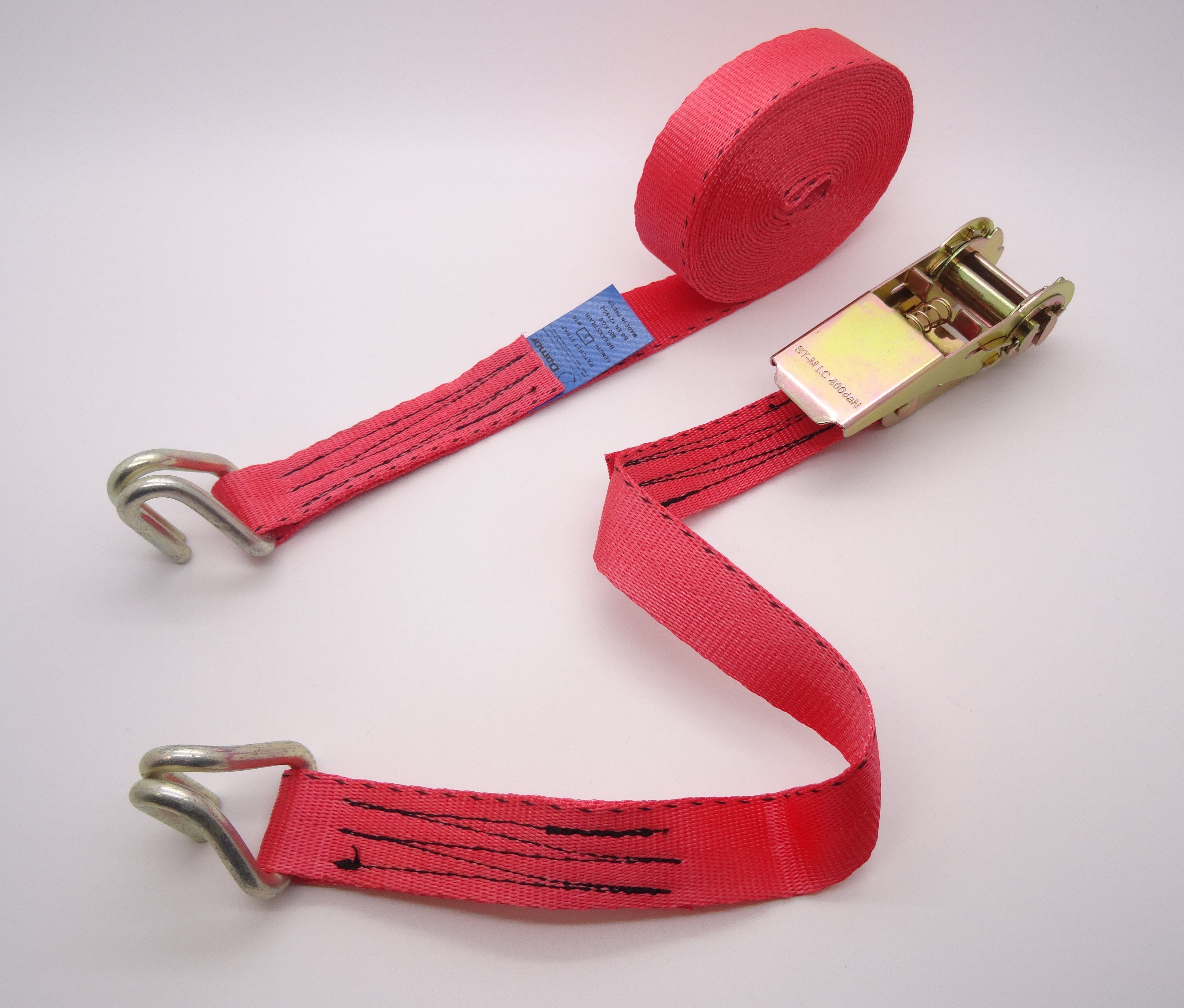Ratchet straps 800kgs - Damar Webbing Solutions Ltd