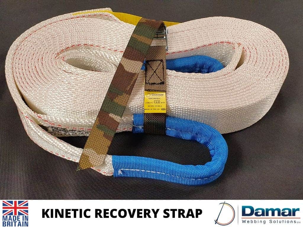 Kinetic Recovery Straps - Damar Webbing Solutions Ltd