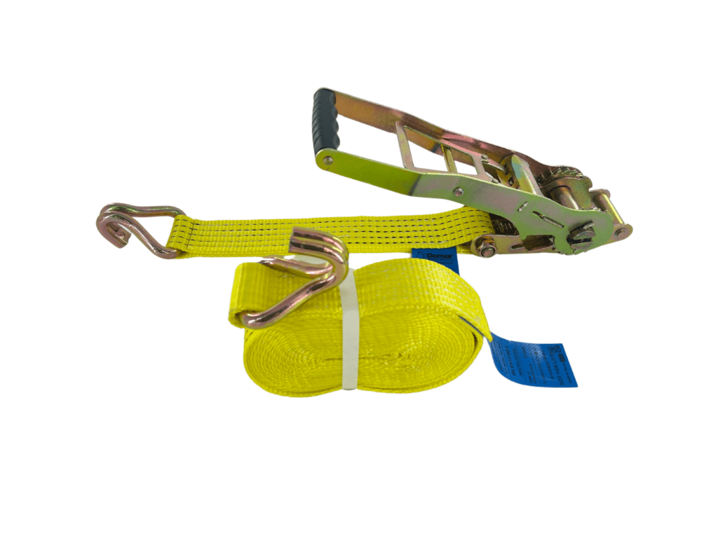 Ergo Ratchet Straps 5ton (5000kgs) X 50mm X 4mtr - Damar Webbing ...